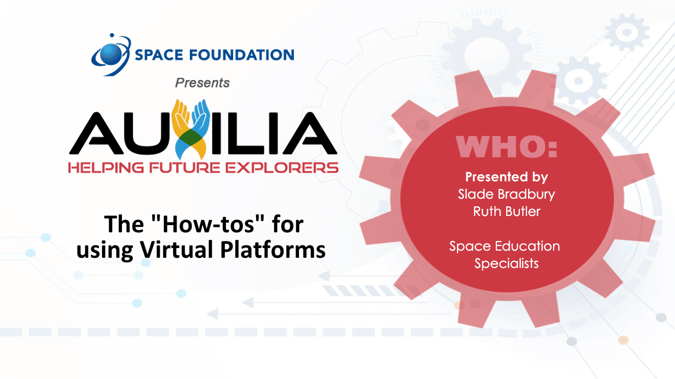 6. The "How-tos" for using Virtual Platforms - Space Foundation ...