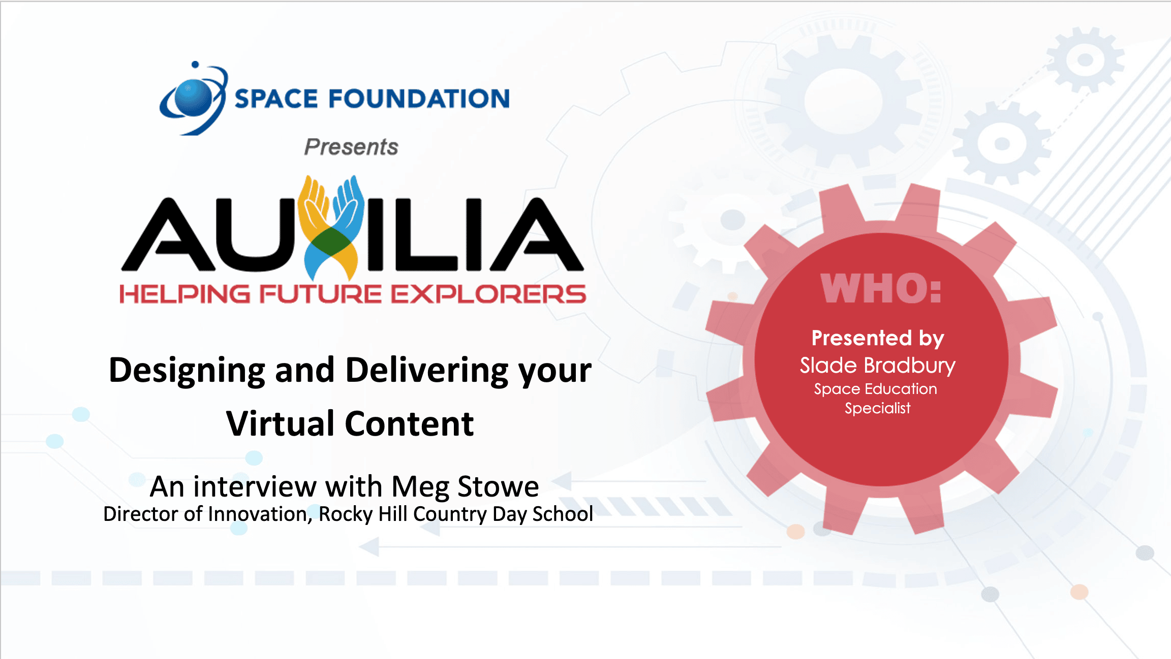 4. Designing and Delivering Virtual Content - Space Foundation ...