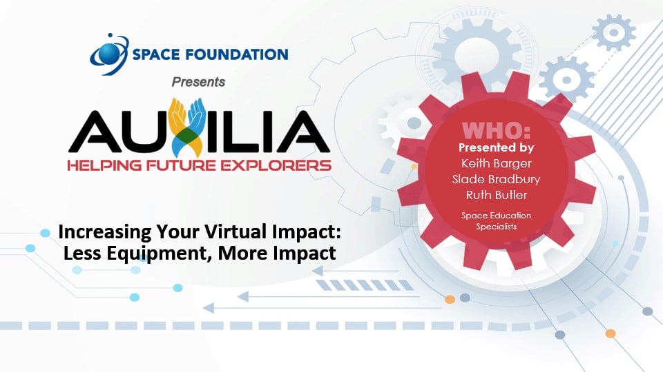 1. Less Equipment, More Impact - Space Foundation Discovery Center