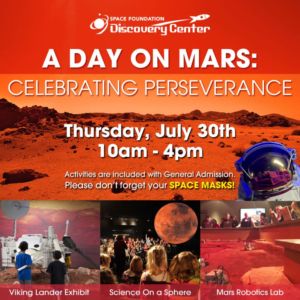 A Day on Mars: Celebrating Perserverance - July 23, 2020