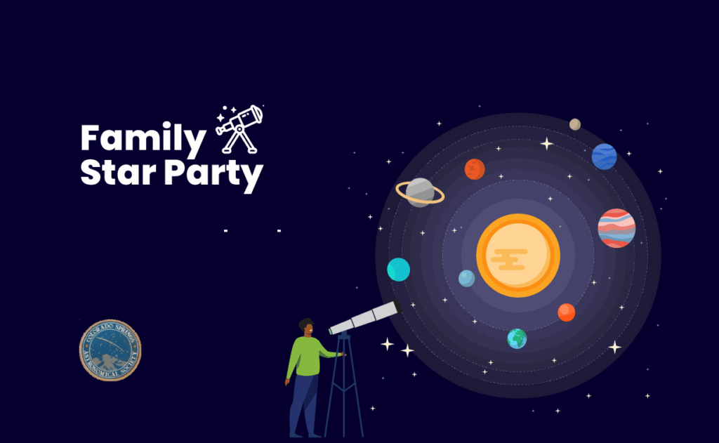Family Star Party: Planet Watching - September 12, 2022